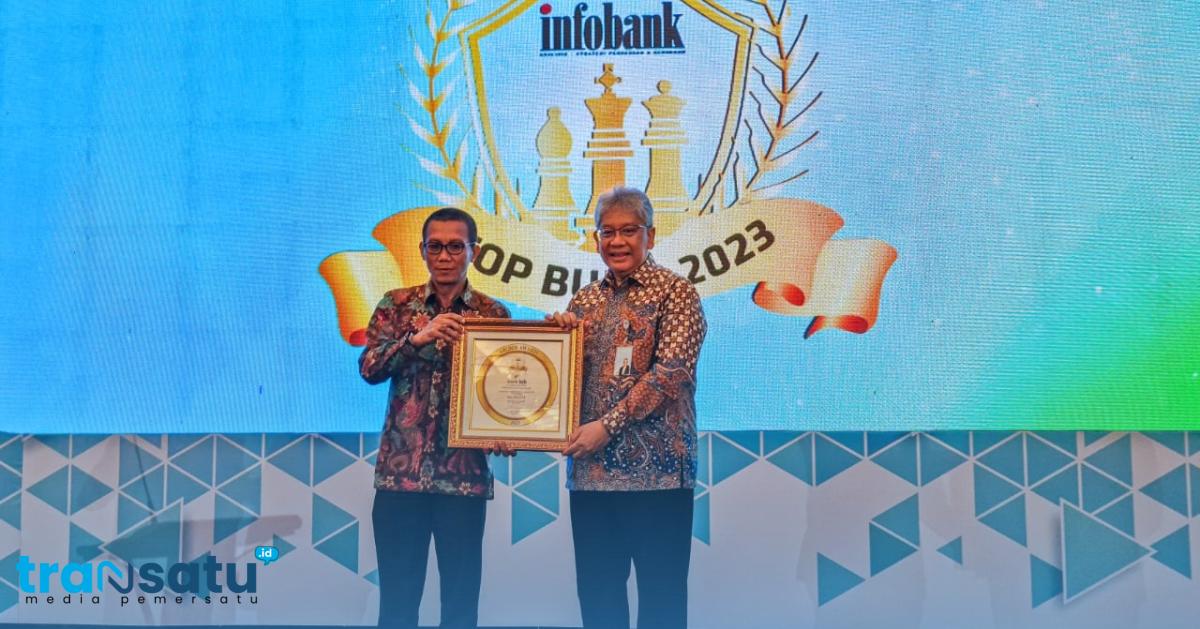 bank bjb Raih Predikat Top BUMD 2023 dari Infobank - Transatu