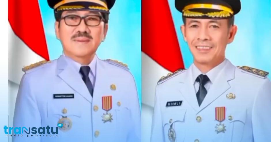 Hamartoni Ahadis dan Romli akan Dilantik Menjadi Bupati dan Wakil Bupati Lampung Utara - Transatu