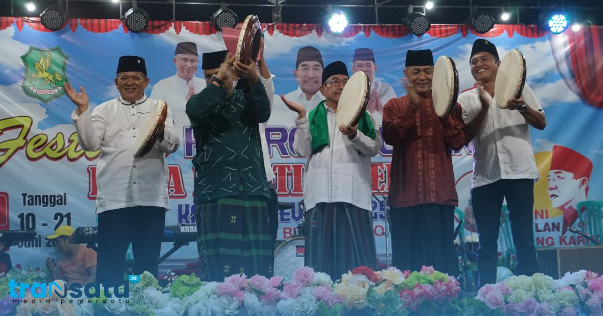 Festival Hadrah Meriahkan Peringatan Bulan Bung Karno - Transatu